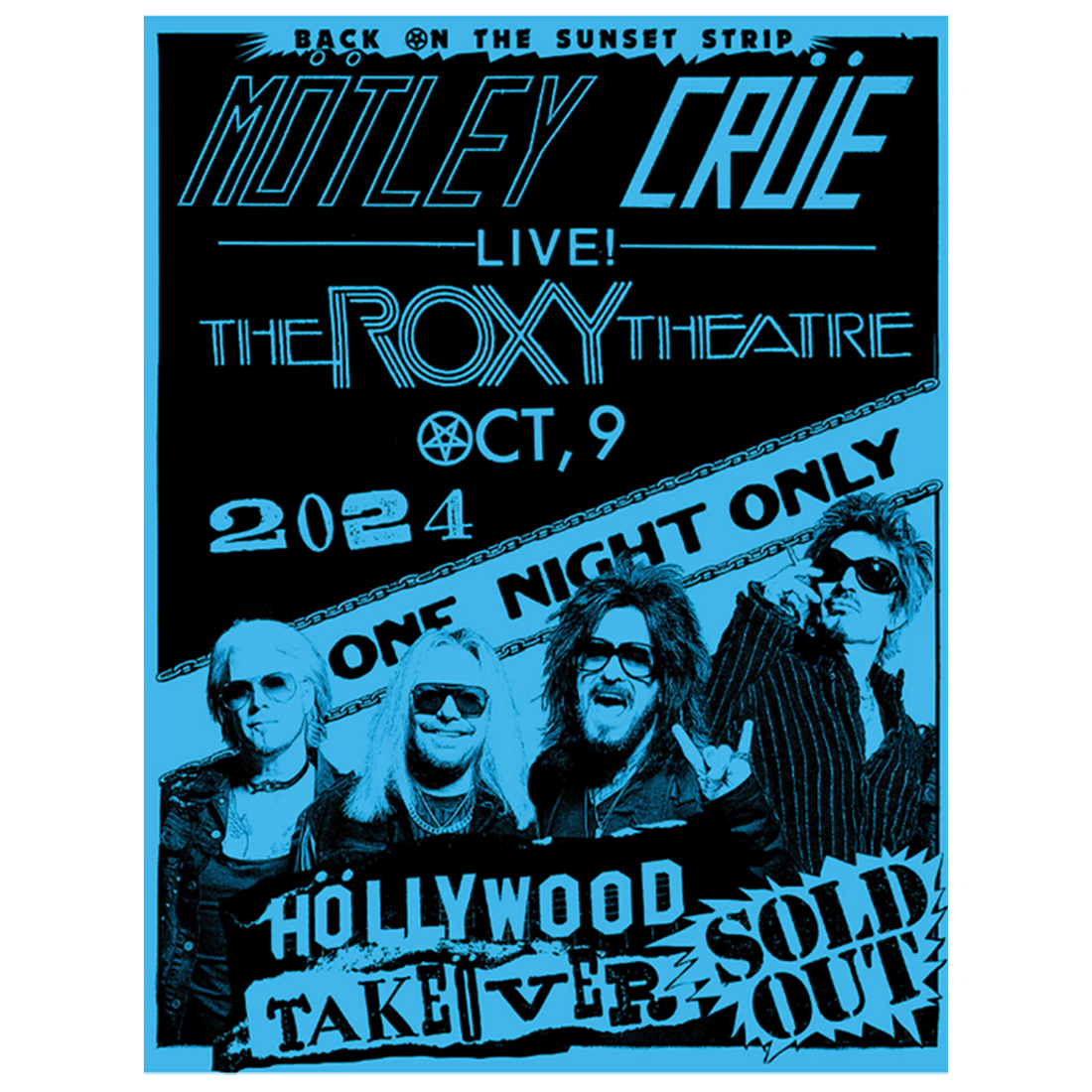 Ultra-Limited Hollywood Takeover Posters – Crüeseum